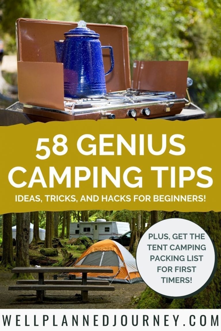 58 Insanely Useful Camping Tips for Beginners
