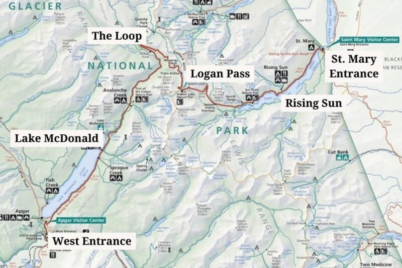 27 Best Stops on Going-to-the-Sun Road in Glacier National Park