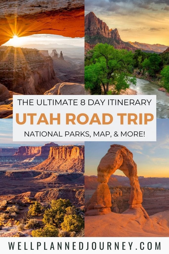 The Best Utah National Parks Road Trip: Ultimate 8 Day Itinerary